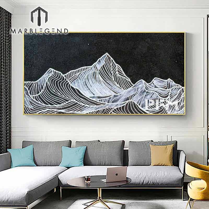 custom art mural glass mosaic tile mural patterns wall for villa ...