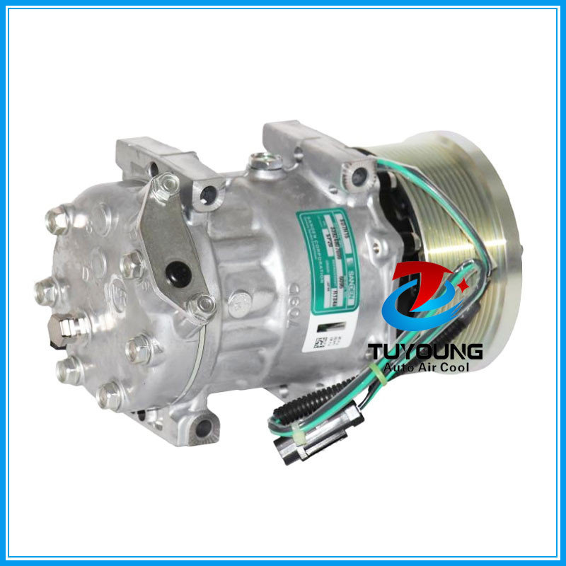 COMPRESSOR SANDEN SD7H15 6095 372-9295 CATERPILLAR 320D 326D2 558LL ...