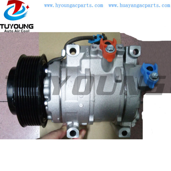 denso 10SRE18C Car AC Compressor John Deere 6105D Tractor 10SRE 18C ...