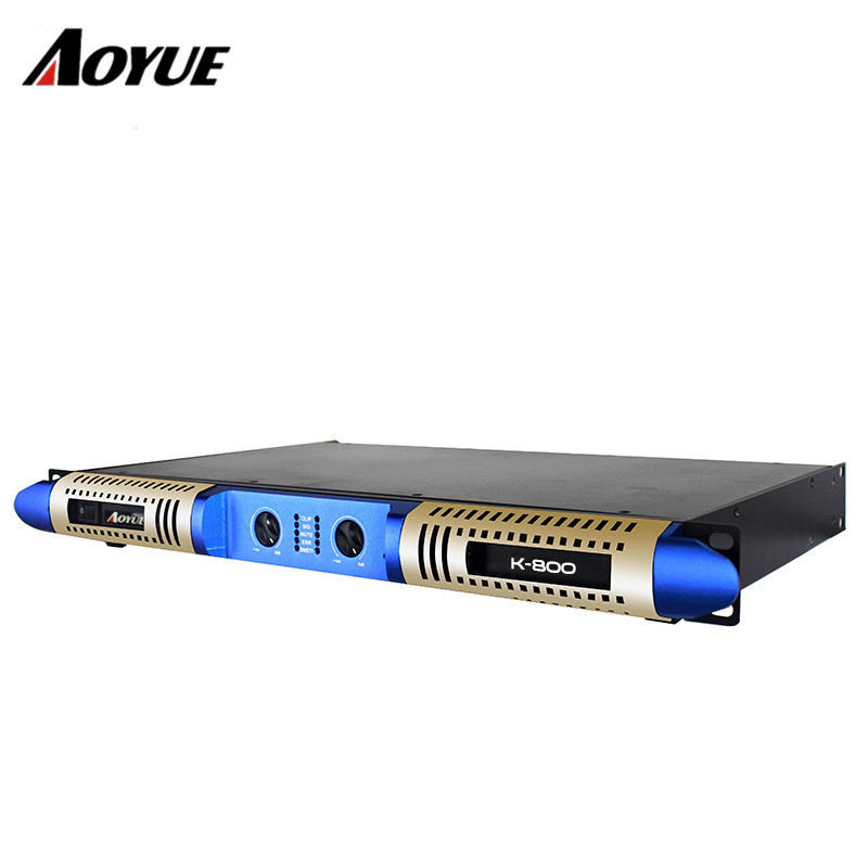 Class d 800 watts 2 channel stereo audio professional digital power amplifier | 1U 4 ohms ...