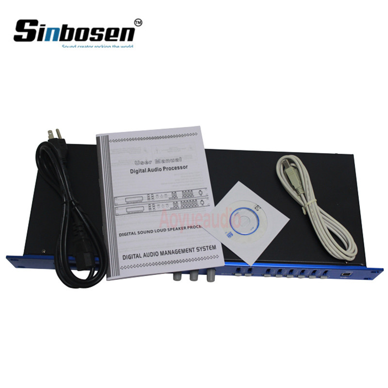 Dual precision 4 input 8 output DSP karaoke digital audio processor D-448 | AUDIO PROCESSOR ...