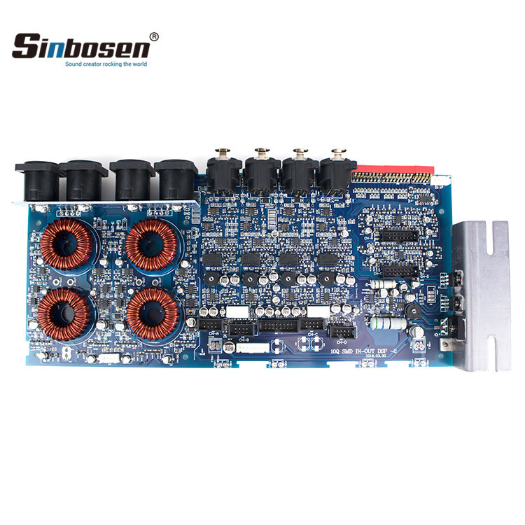 4 channel input and output board / channel board for power amplifier ...