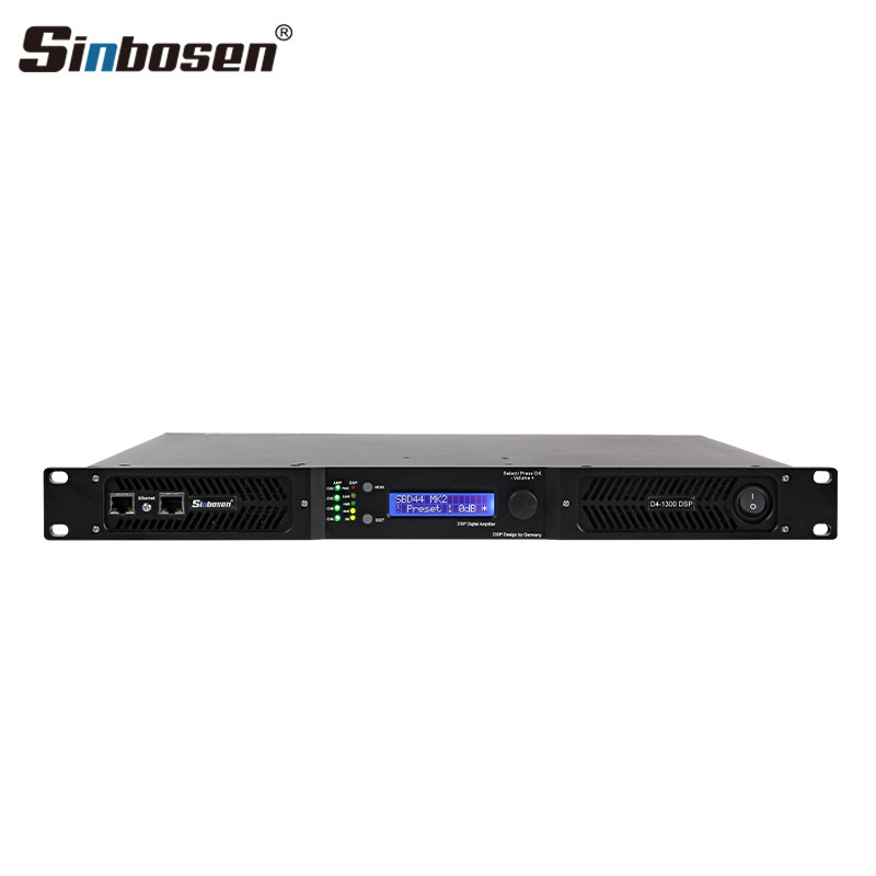 DSP D4-1300 professional audio 4 channel digital dsp power amplifier | 1U 2 ohms DIGITAL ...