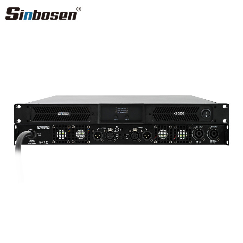 2 Channel K2-2000 Class D Digital Power Amplifier 2000 Watts | 1U 4 ...