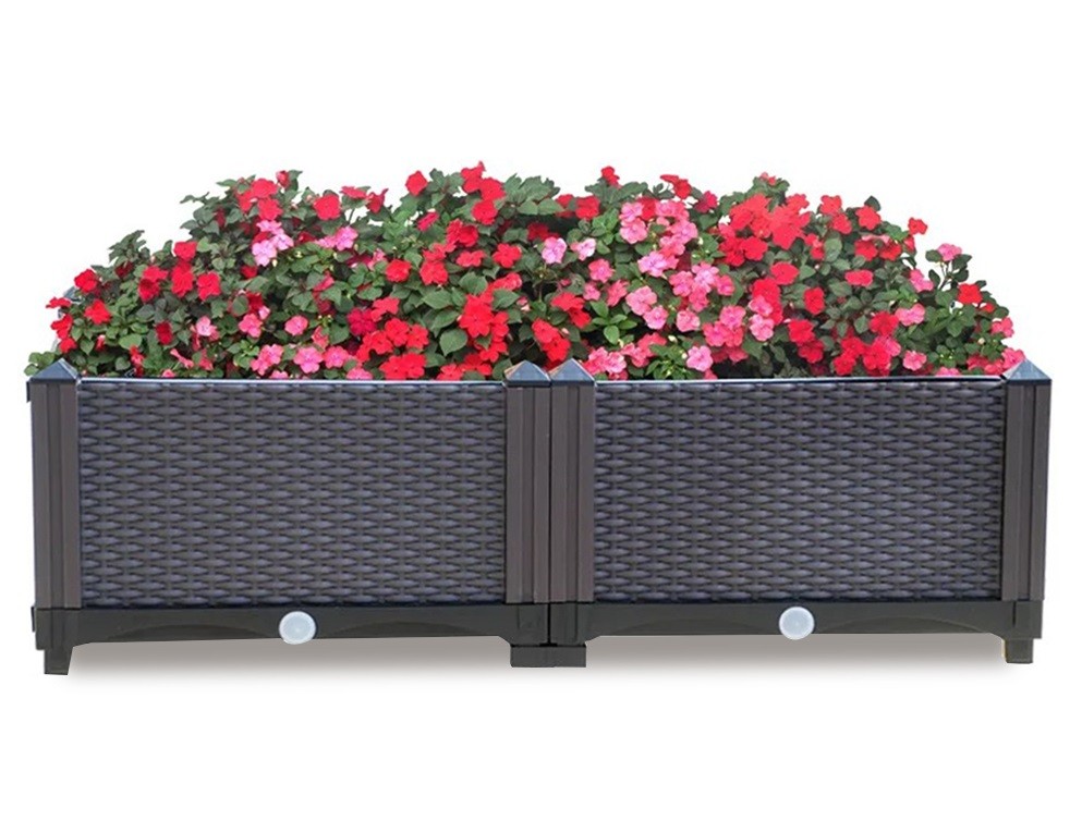 Factory Plastic Fruit PP Grow Box Home Garden White DIY | 123 planting ...