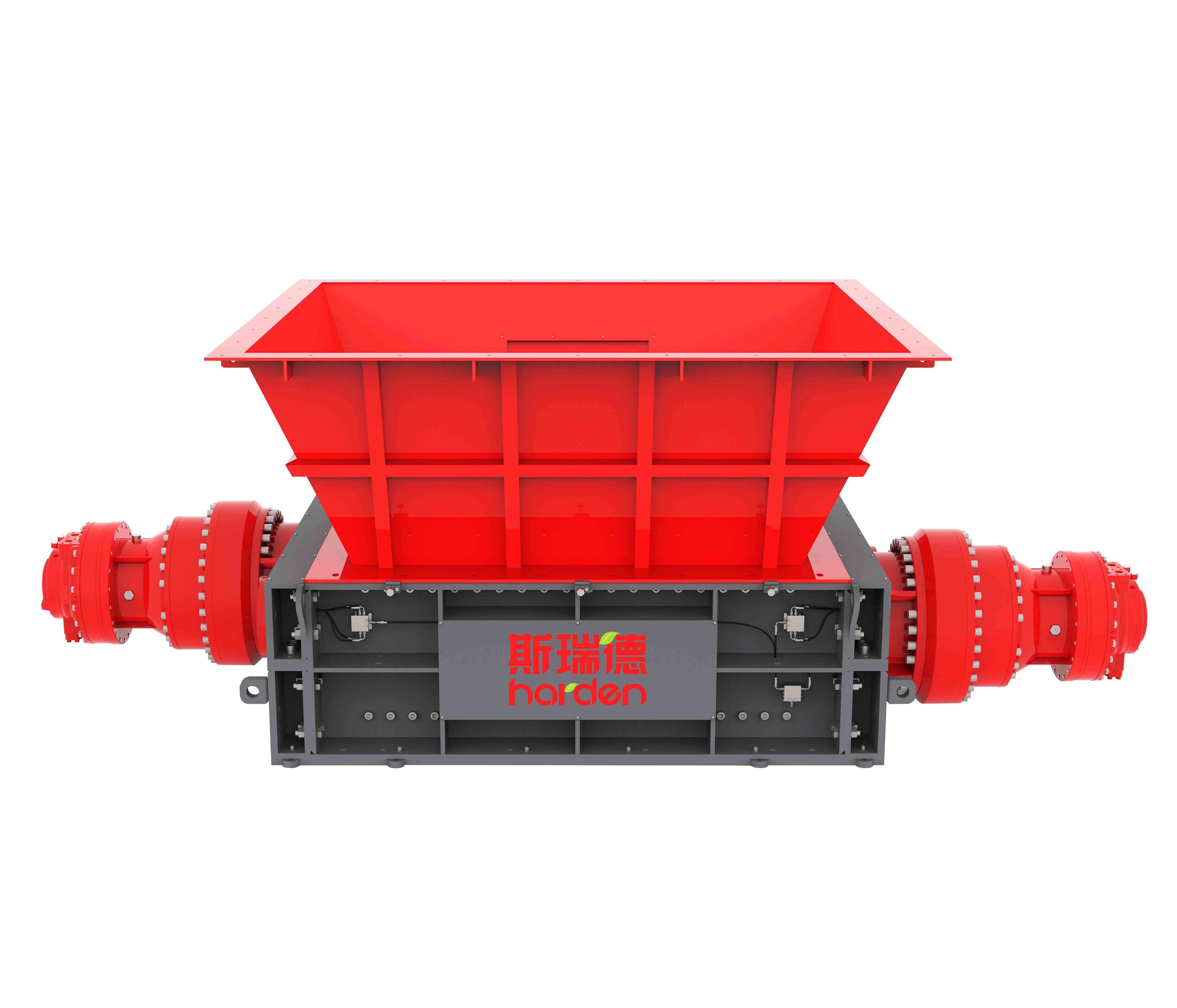 Harden® Two Shaft Shredder TDH Series - Hydraulic Drive | Two Shafts ...