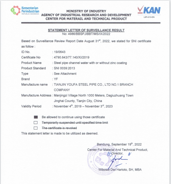Surat Keterangan Hasil Survailen Surat Keterangan Hasil Survailen