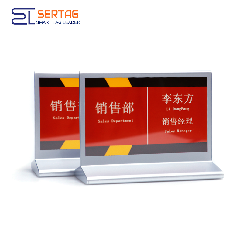 7.5 inch Four-colors E paper Electronic Name Plate Wireless E ink ...