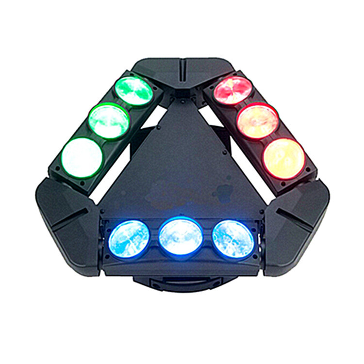 9x10w 4in1 Super 3 Heads LED Spider Beam Moving Head Light | LED Moving ...