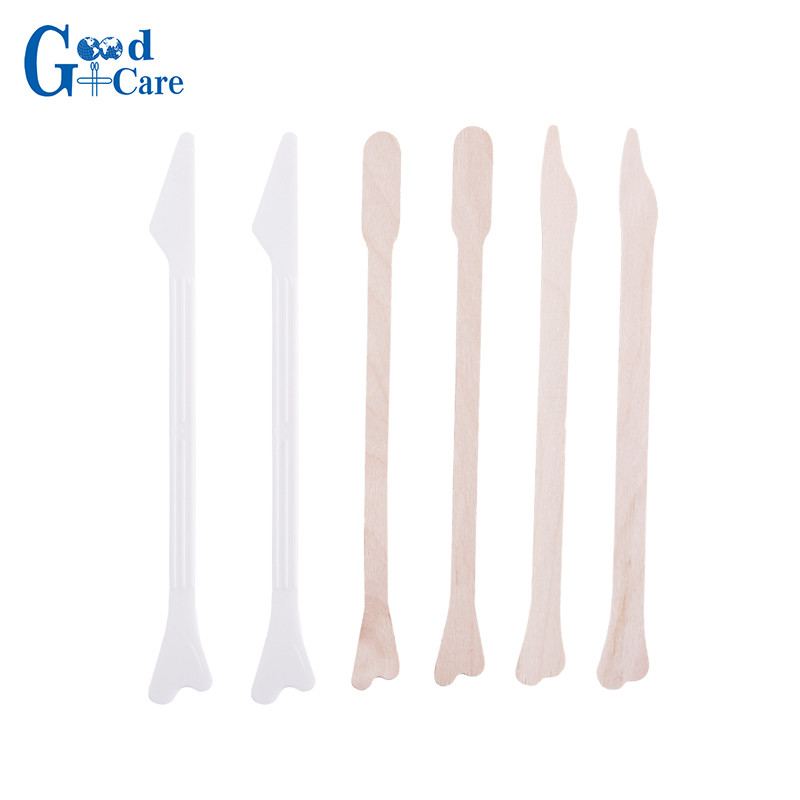 7" Sterile White Wooden Cervical Scraper Non-sterile Birch Cervical ...