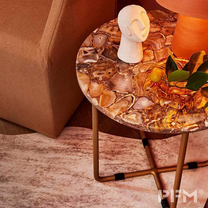 Custom manfacture price backlit red agate slab tables | wall | flooring ...