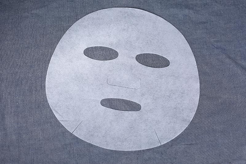 40gsm Pure Cotton Natural Spunlace Non-woven Facial Mask fabric For ...