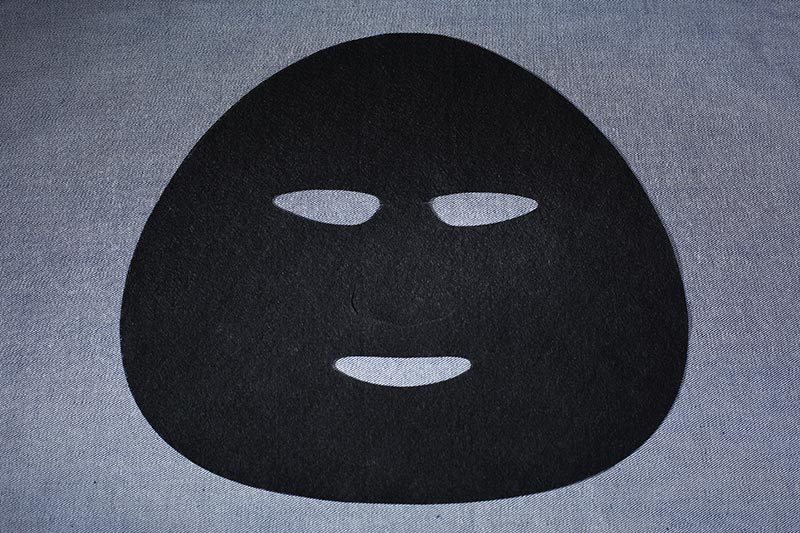 45gsm Activated carbon fiber spunlaced nonwoven fabric Facial Sheet ...