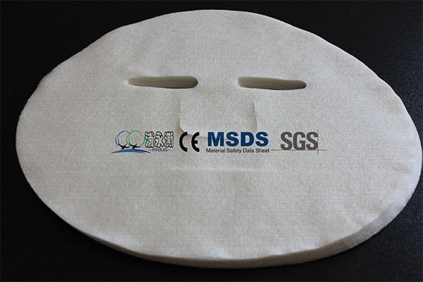 28gsm 100% cupro fibers DIY pre-cut facial mask spunlaced nonwoven ...