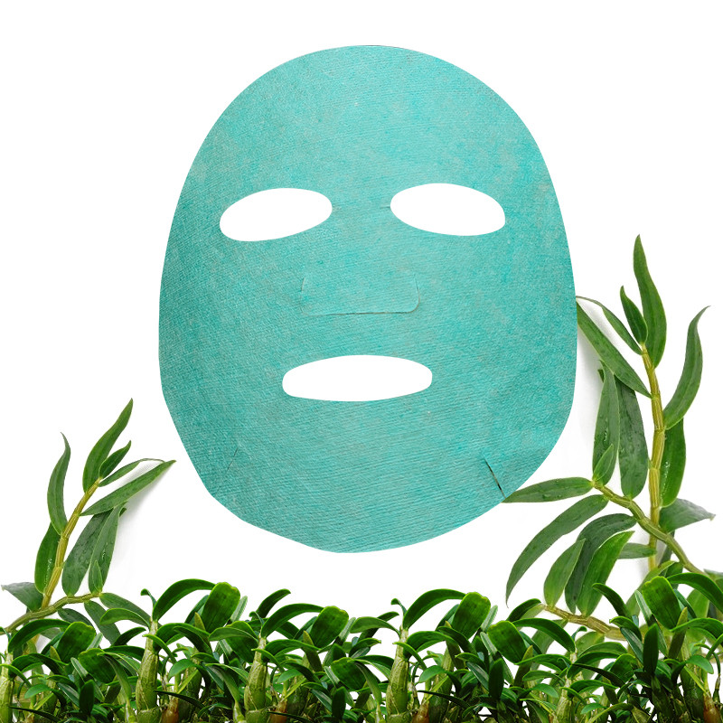 35gsm Plant Fiber Spunlace Facial Mask Dendrobium Extract Fiber Dry ...