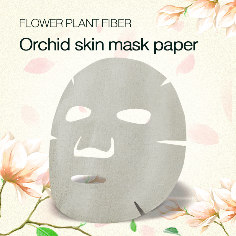 Plant fiber facial mask orchid fiber natural material for facial mask ...