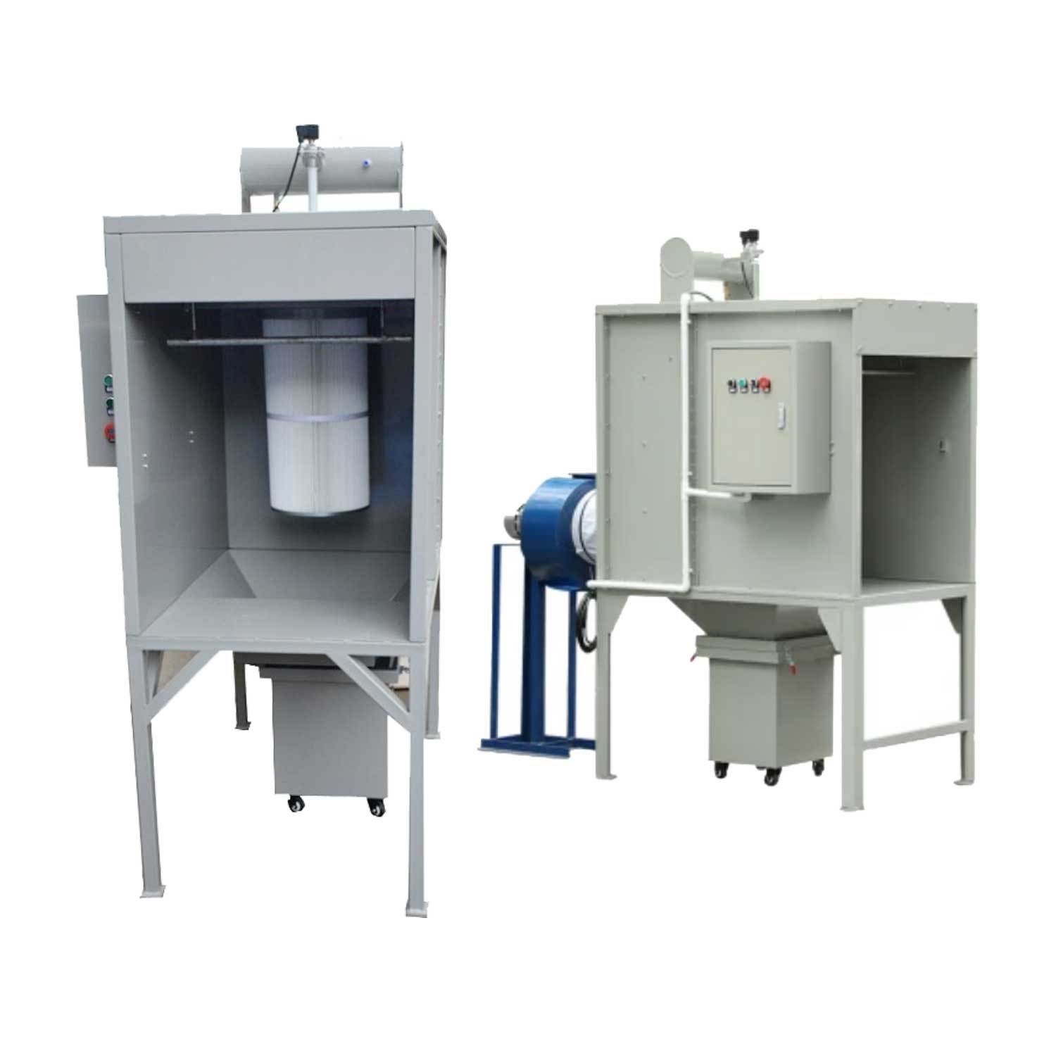 S Cartridge Filter Powder Coating Booth, Portable Powder Coating Booth ...