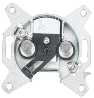 CATV wall Socket wall Outlet two F connector port 5~1000 MHz Double F ...