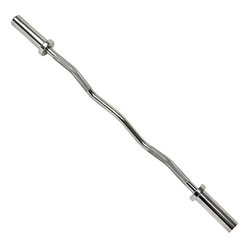 Bearings fitness curved weight barbell bar | Curl bar | Yuange