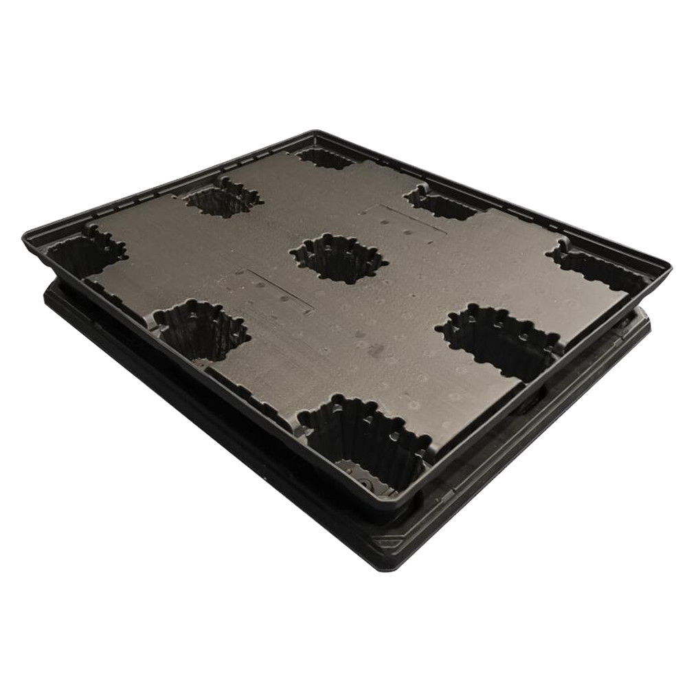 Thermoplastic HDPE plastic pallets & Lids for packing and sleeve pack ...