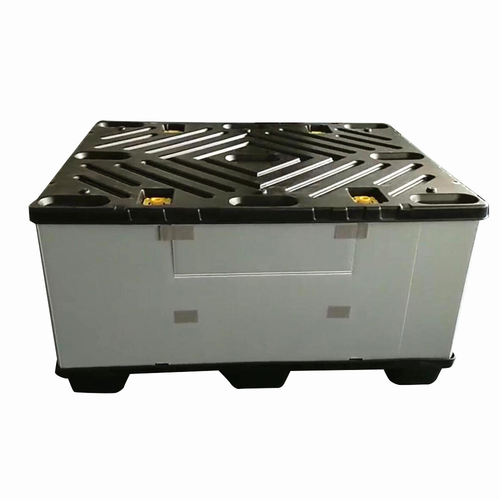 Polypropylene Plastic Storage Box with Lock for Warehouse and Logistics ...