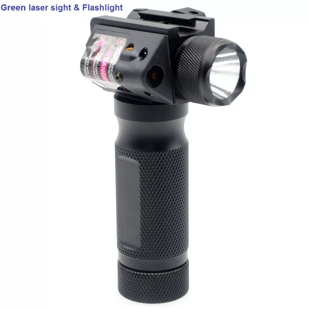 Trirock Tactical LED Green laser 200 lumens Combo illumination vertical ...