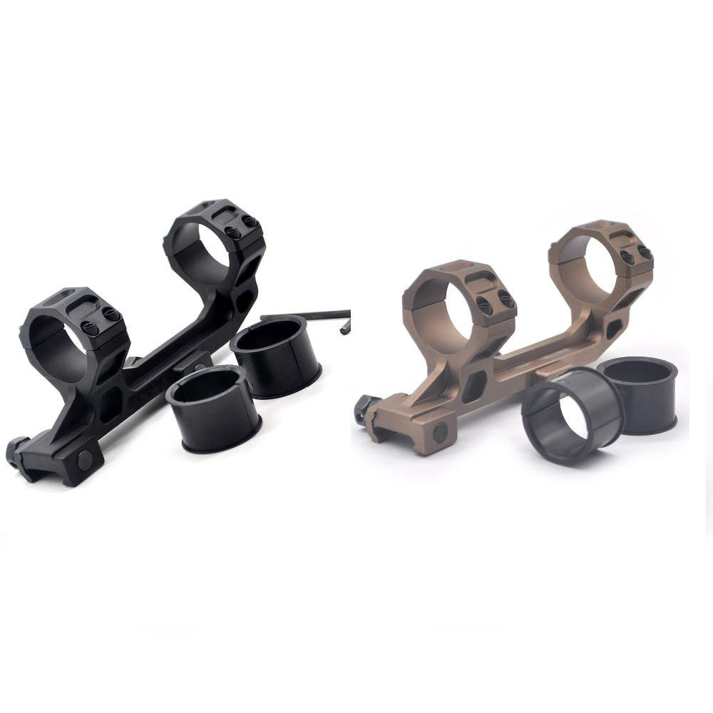 Trirock optional Black or FDE Tactical Dual Rings 25.4mm 30mm Scope ...