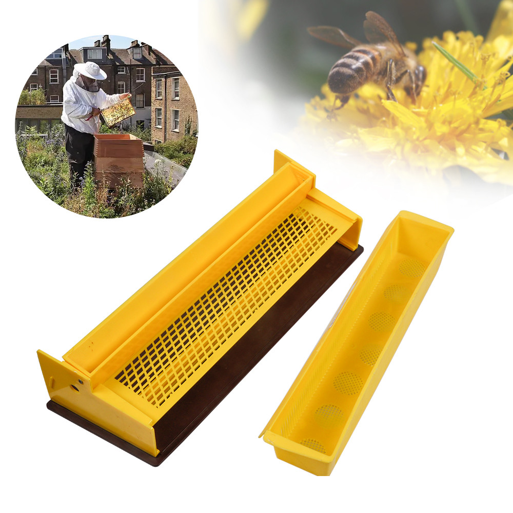 Yellow Plastic Pollen Trap with Pollen Tray for Beekeeping | Pollen ...