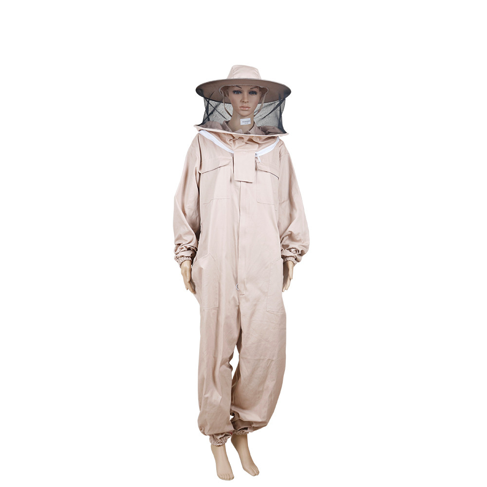 CLA01 Beekeeping Protective Suit Khaki Beekeeping Clothing for ...