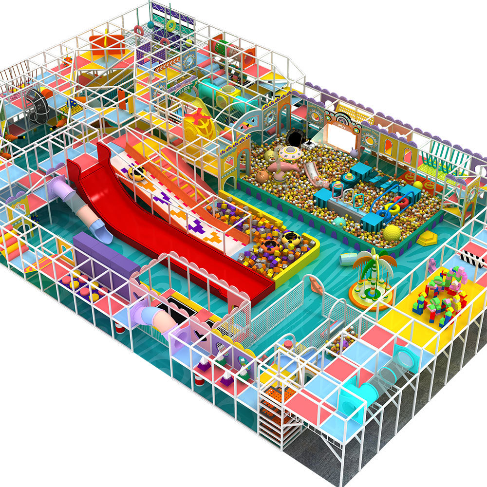 Pokiddo 600sqm Luxury High Quality Indoor Playground Complex Park ...