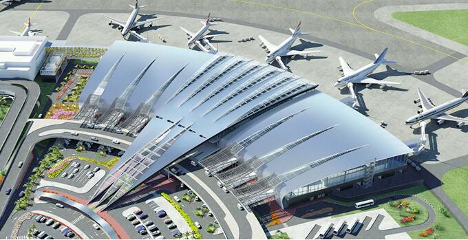 Prefab Steel Structure for Mauritius International Airport | Airport ...