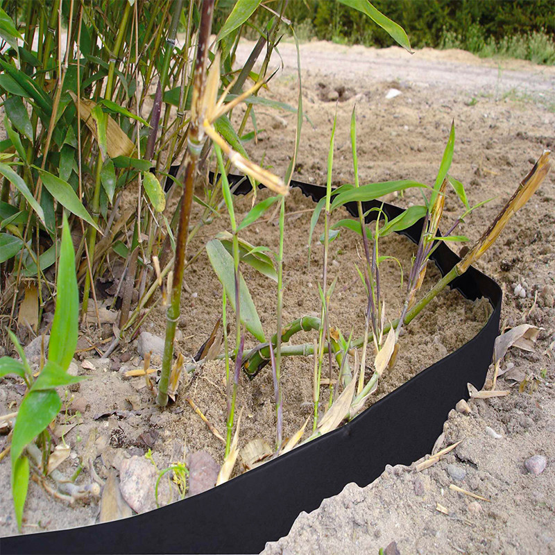 25'x24"-Heavy Duty Effective Easy Installing Bamboo Root Barrier Fence ...