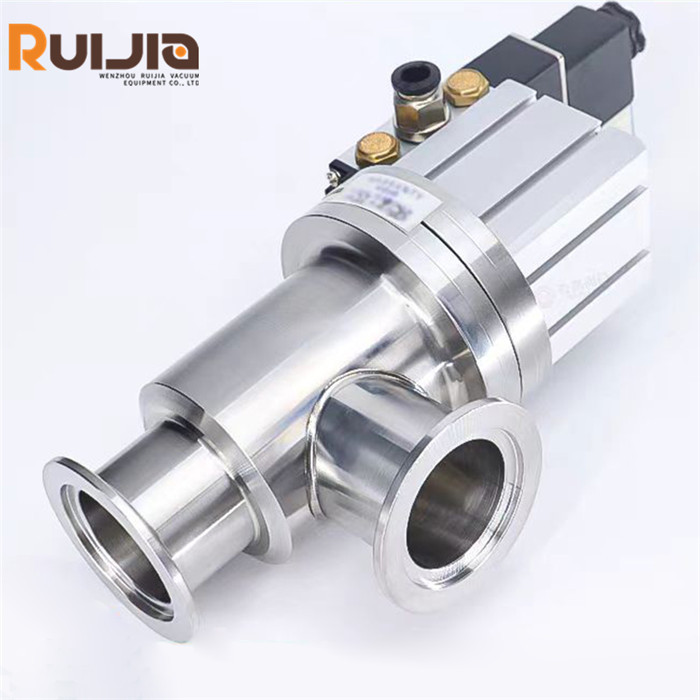 KF Vacuum Pneumatic Angle Valves Stainless Steel Angle Valves Wholesale ...