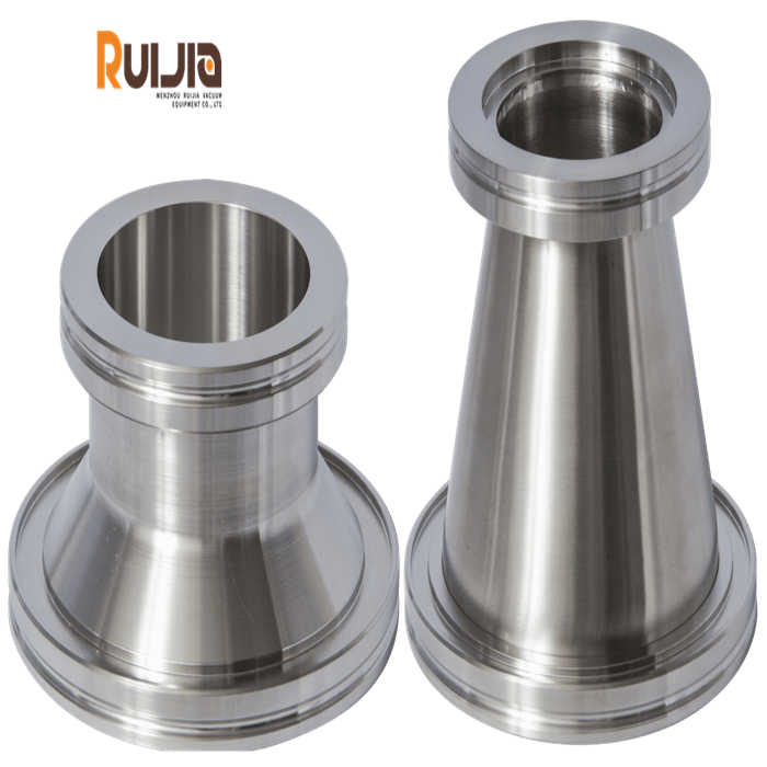 Stainless Steel Vacuum Flange Fittings,ISO-ISO Conical Reducing Adaptor ...