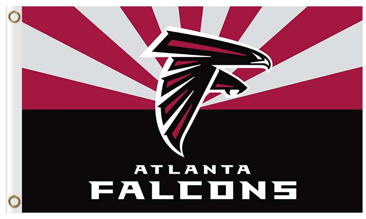 Atlanta Falcons NFL Big Logo Baseball Game Sporting Flags Banners | NFL ...