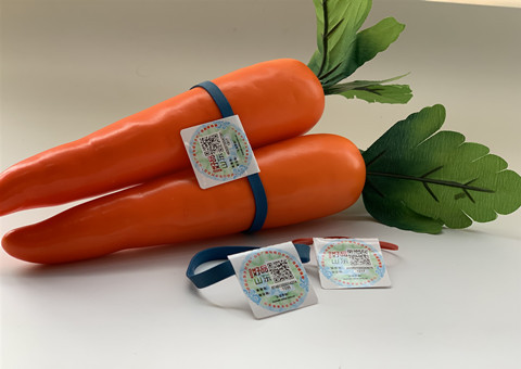 rubber band tags for vegetable/fruit | Agriculture | TWIST-HD