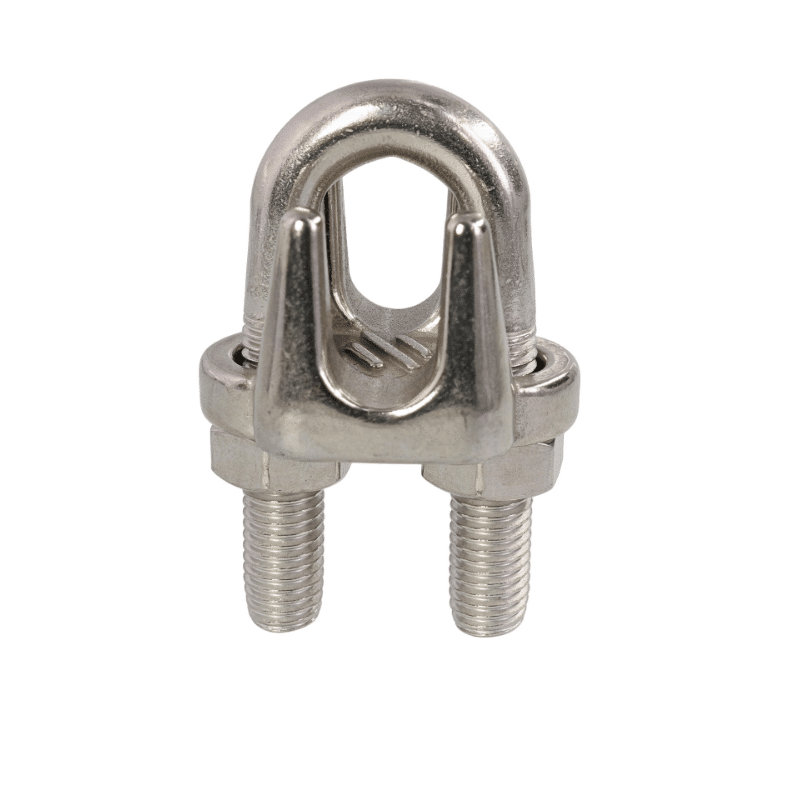 SS304 Stainless Casting JIS Type Cable Clamp | Wire Rope Fittings ...