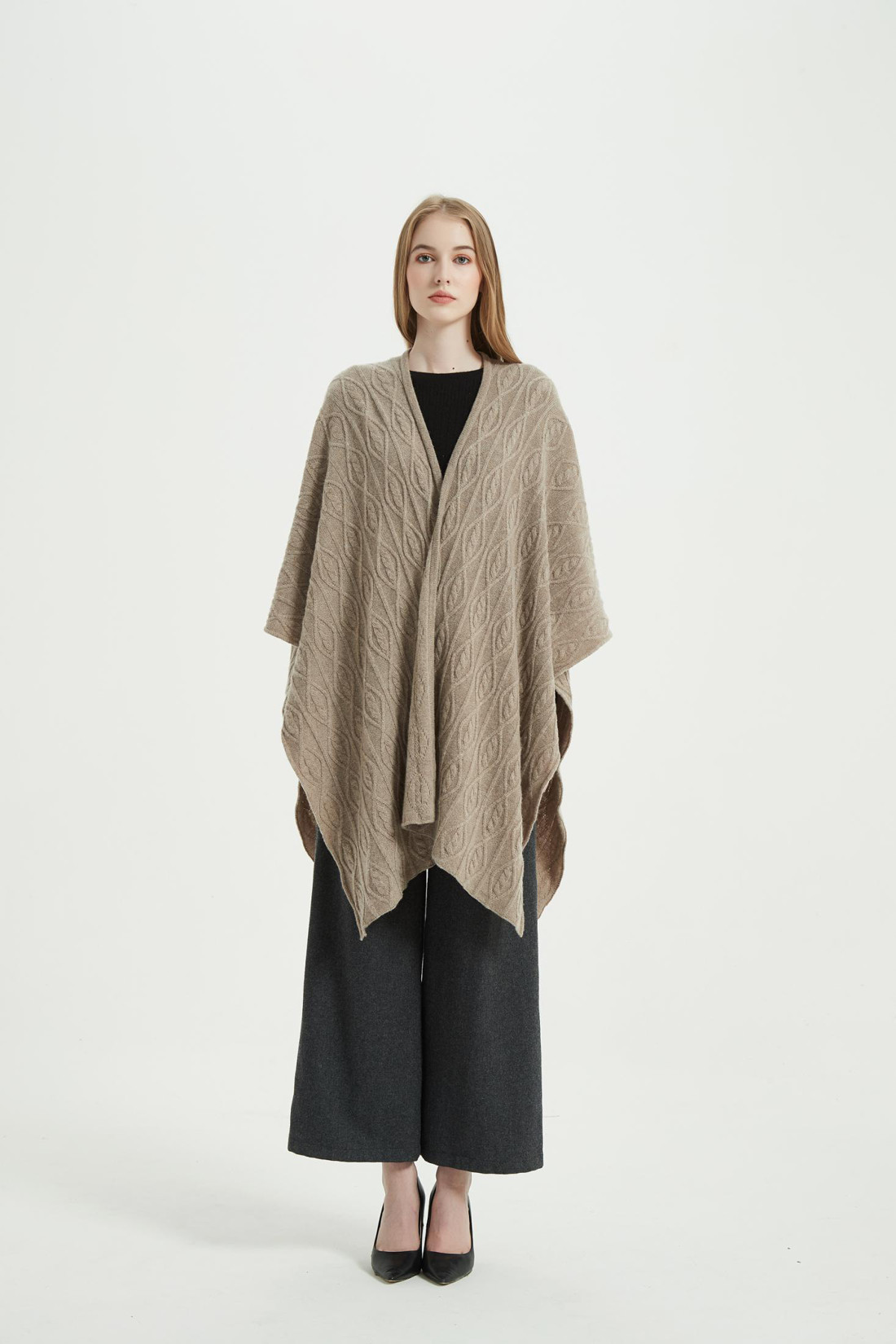 Latest Wholesale Custom Design High Quality Women Poncho In Competitive ...