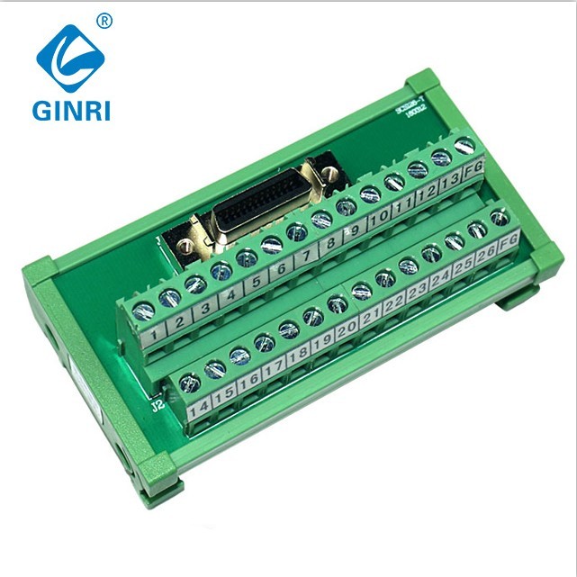 GINRI 26Pin PLC connection terminal board Interface Module Board JR ...