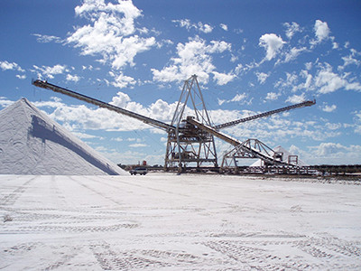 Salt Belt Conveyor used in Mining And Processing Plant | Stacking Belt ...