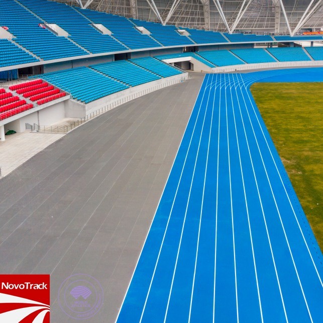 Rolldown Runway synthetic surfaces for outdoor sports areas with IAAF ...