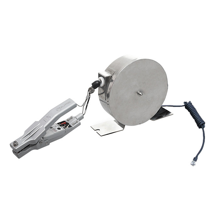 Battery operated Static Ground Reel with Alarm | Static Grounding ...