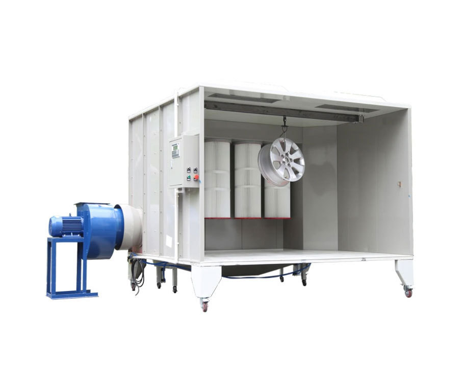XL Powder Coating Dust Collector, Powder Coating Spray Booth, Powder ...