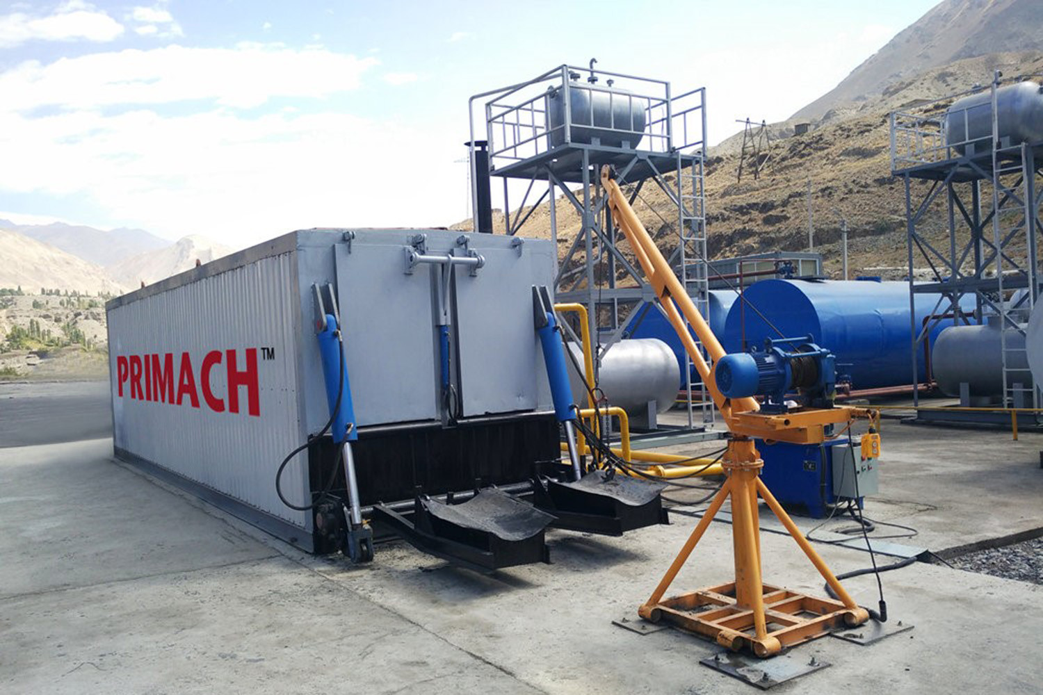 Bitumen Decanting Machine | Bitumen Melting Machine | D&G Asphalt Plant ...