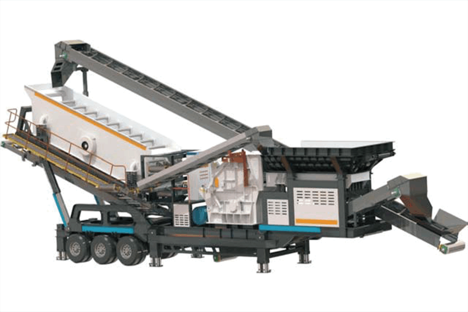 Integrated Mobile Crushing and Screening Plant | Mobile Crushing Plant ...