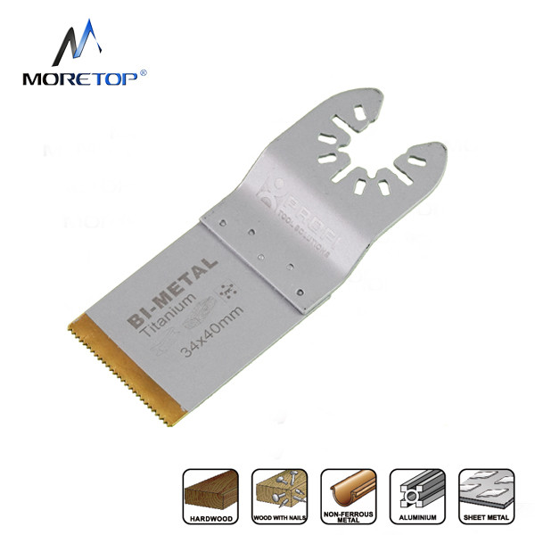 moretop oscillating multi-tool BIM titanium plunge cut blade 18201002 ...