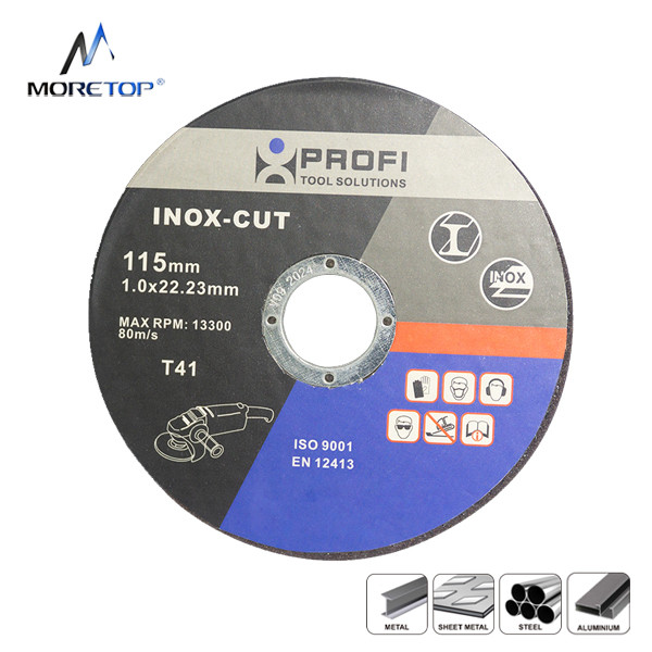 Moretop INOX CUTTING ABRASIVE DISC | ABRASIVE CUTTING DISCS | Moretop