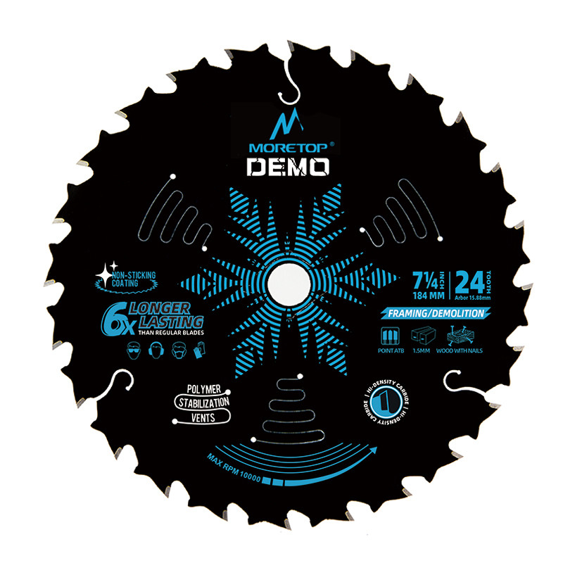 Moretop DEMO and framing circular saw blade | WOOD CUTTING BLADES | Moretop