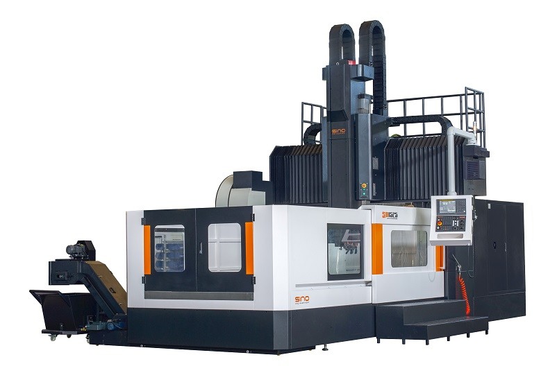 High rigidity heavy cutting double column machining center SP1325 ...