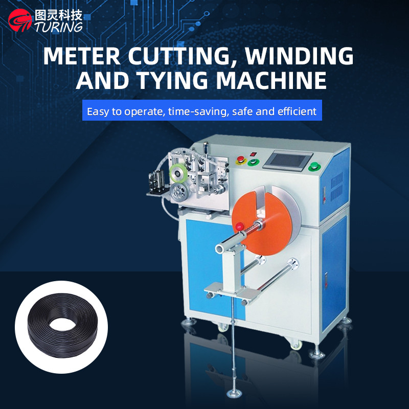 TR-139 Automatic Circle Meter Cutting Winding And Tying Machine | Cable ...